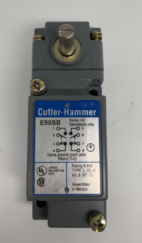 Cutler-Hammer Limit Switch Body E50SB – 3B Industry